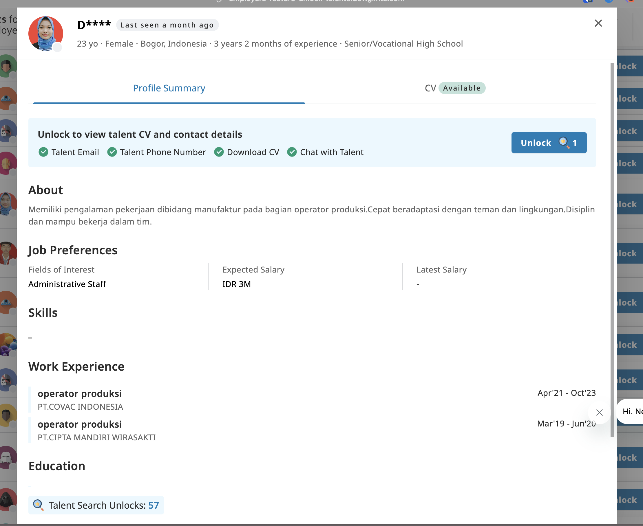 Get to Know "CV Finder" on Glints for Employers Website – Glints Help ...