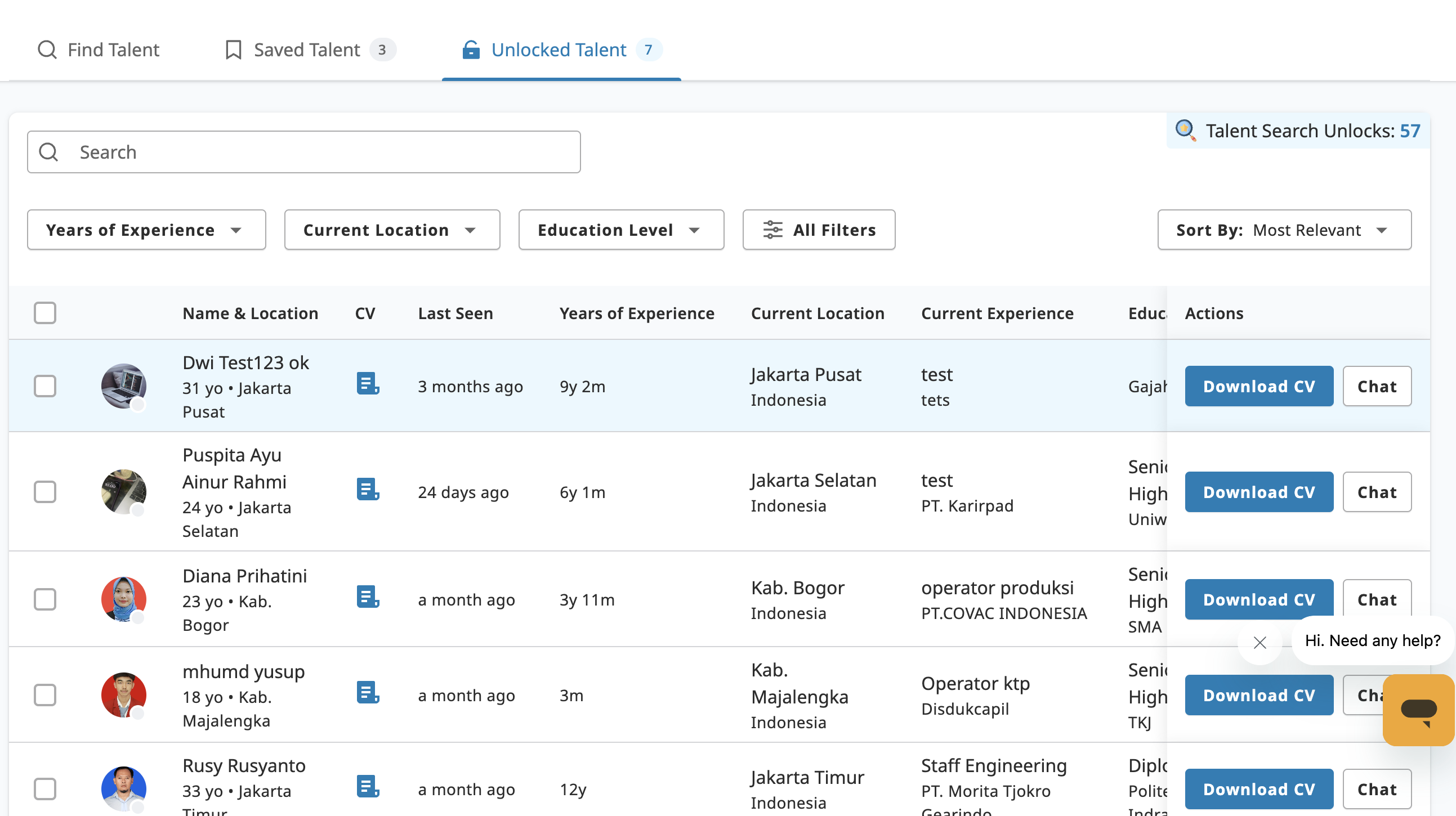 Get to Know "CV Finder" on Glints for Employers Website – Glints Help ...