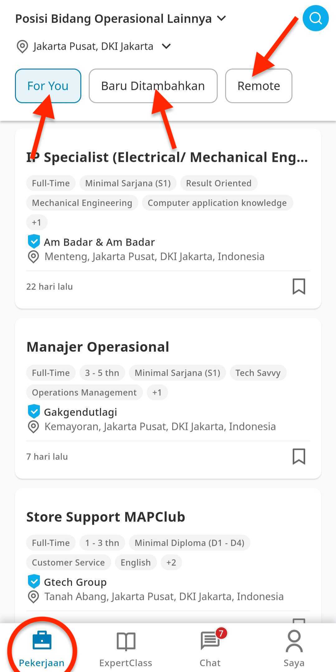 Apply a job on the Glints app – Glints Help Center
