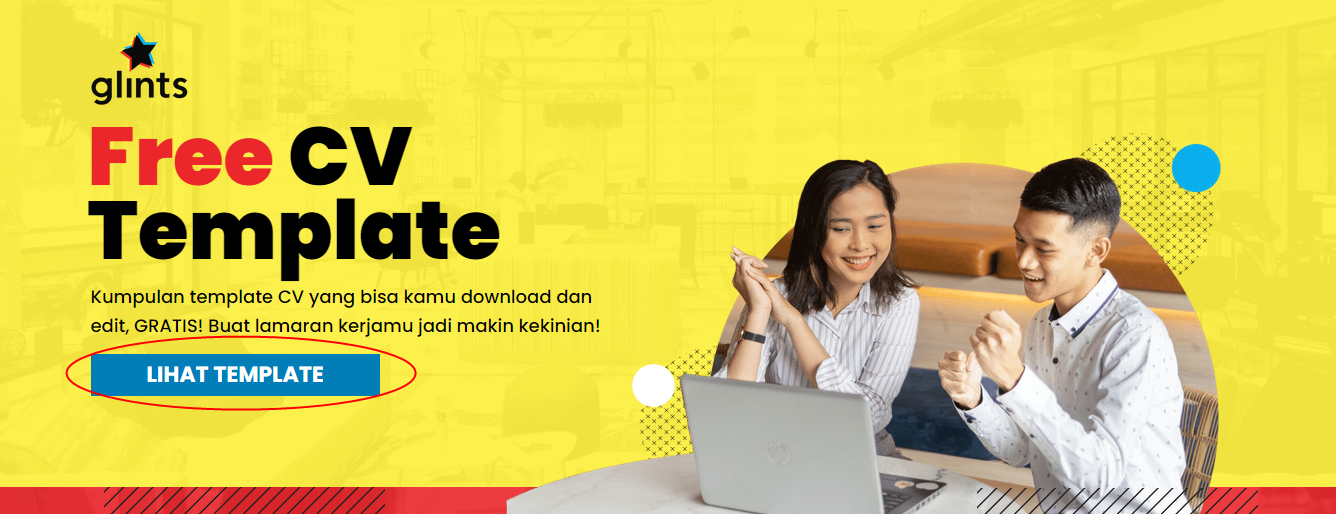 Download CV Template di Glints – Pusat Bantuan Glints